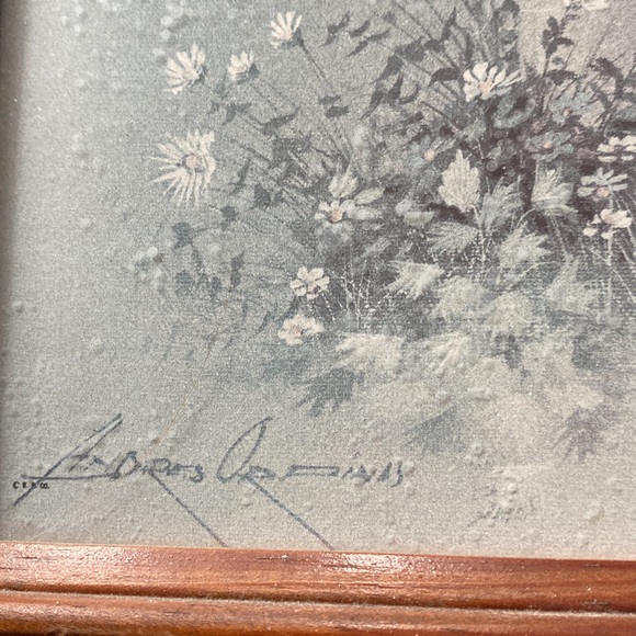 Home Interiors | Art | Vintage Andres Orpinas Misty Lake Cabin Cottage ...